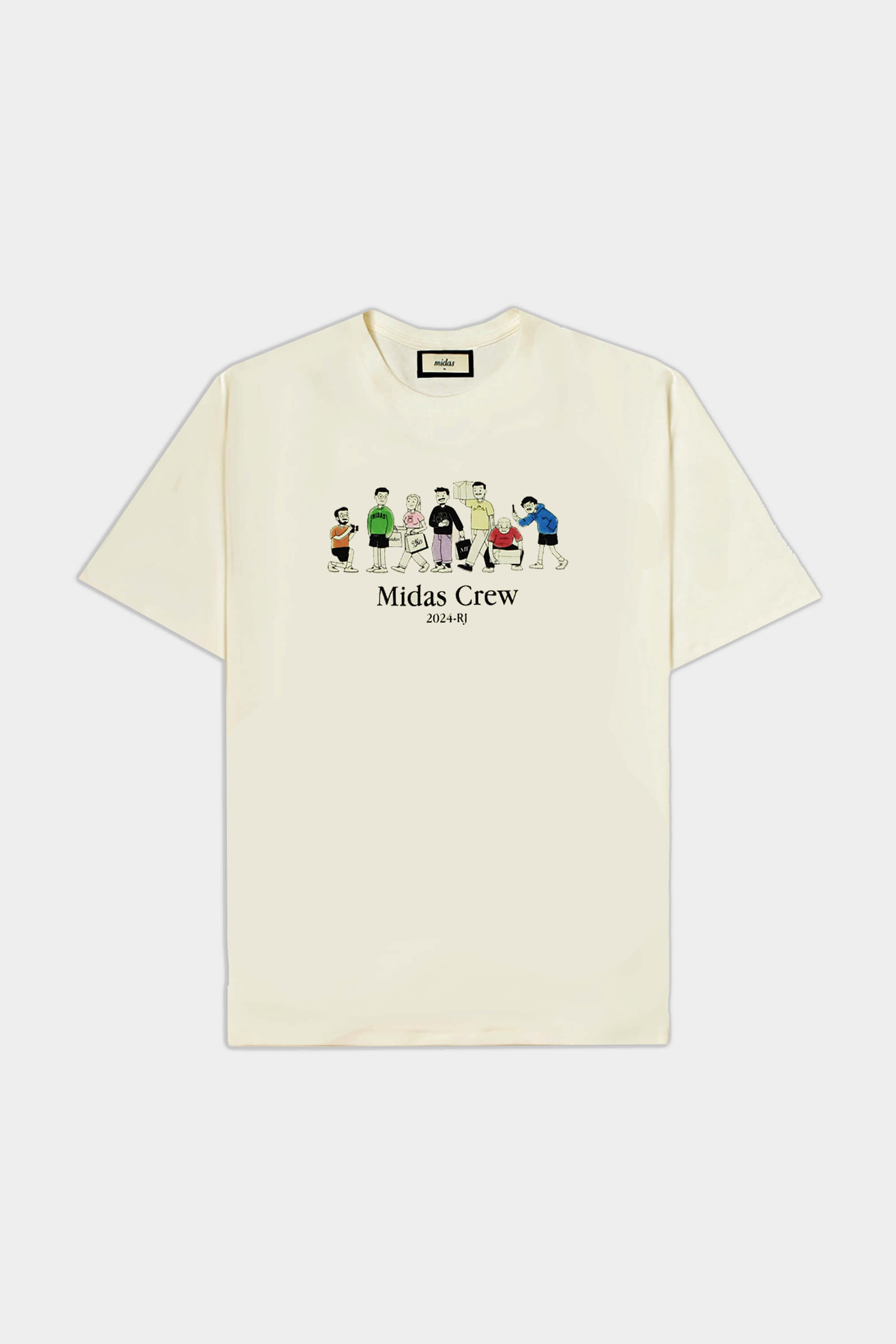 Camiseta Midas Touch Midas Crew (Off White)