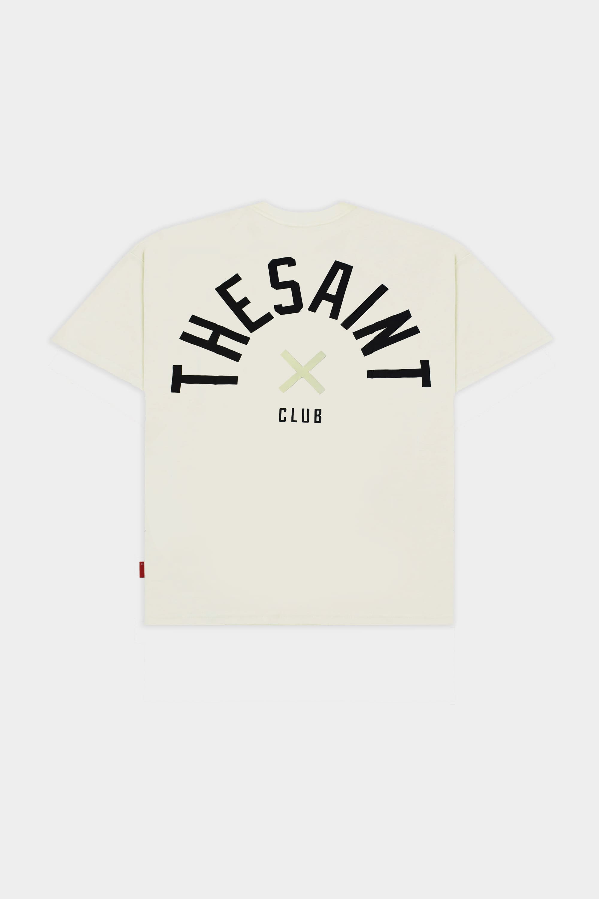 Camiseta TheSaint Wide Boxy Saint Club (Off White)