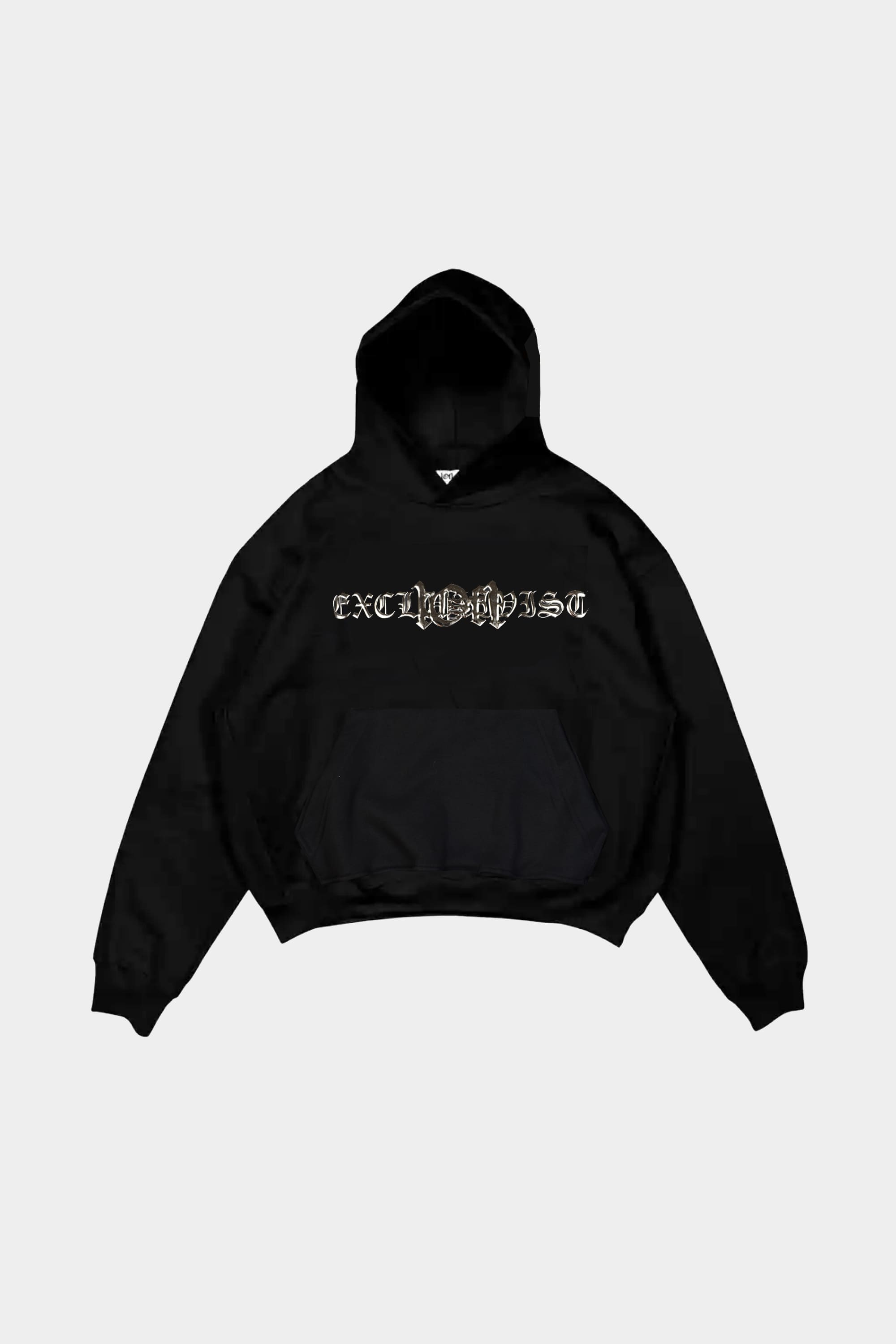 Moletom Exclusivist (1OF1) Beryllium Extended Logo Black - Streetwear ...